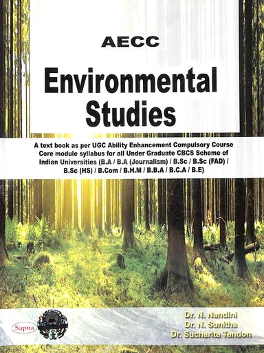 Buy Aecc Environmental Studies book : N Nandini,N Sunitha,Sucharita ...