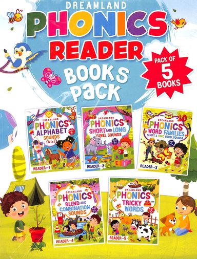 Buy Phonics Reader Set Of 5 Books book : Na , 9389281393, 9789389281392 ...