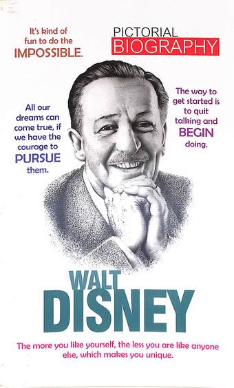 Buy Walt Disney : Pictorial Biography book : Na , 9389331366 ...