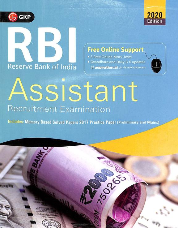 Buy Rbi Assistant Recruitment Examination 2020 Includes Solved Paper 2017 Practice Preliminary ...