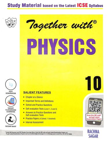 Buy Together With Physics Class 10 Study Mateial : Icse book : Mukesh ...