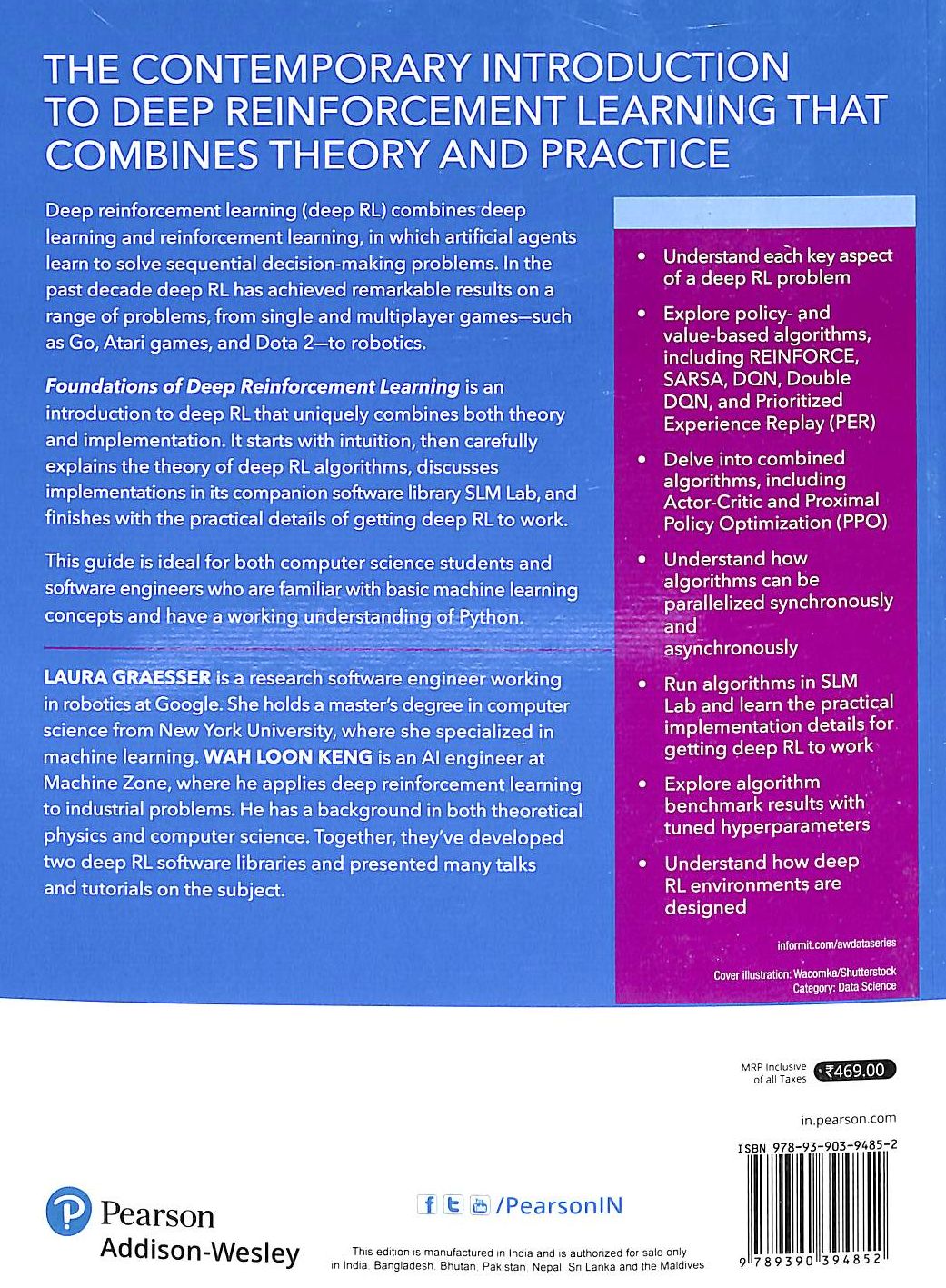 Buy Foundations Of Deep Reinforcement Learning Theory & Practice In Python book : Laura Graesser ...