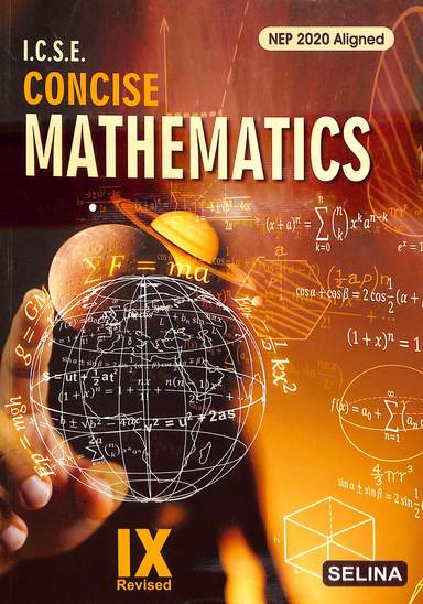 Buy Concise Mathematics Class 9 Icse For March 2026 Examination : Nep ...