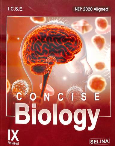 Buy Concise Biology Part 1 Class 9 Icse For March 2026 Examination : Nep book : Hs Vishnoi ...