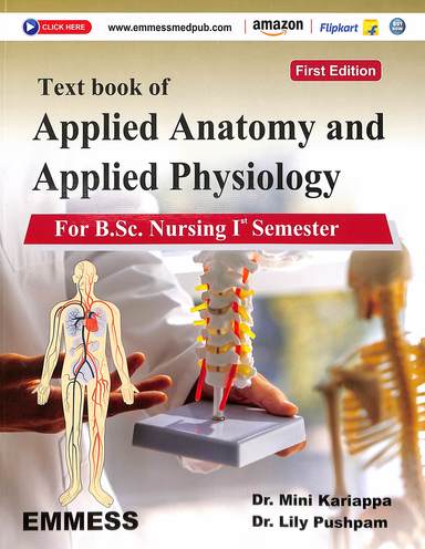 Buy Text Book Of Applied Anatomy & Applied Physiology : Bsc Nursing ...