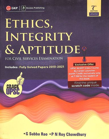 Buy Ethics Integrity & Aptitude For Civil Services Examination book : G ...
