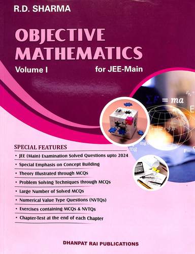 Buy Objective Mathematics Set Of 2 Vols For Jee Main book : Rd Sharma ...
