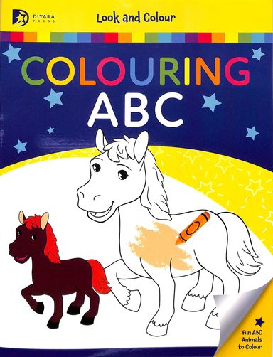 Buy Look & Colour : Colouring Abc book : Learn In Leaps , 9395036028 ...
