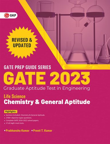 Buy Gate 2023 Life Science : Chemistry & General Aptitude Compulsory ...