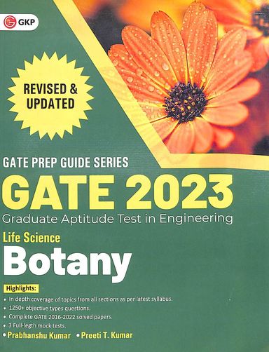 Buy Gate 2023 Life Science Botany book : Preeti T Kumar,Prabhanshu ...
