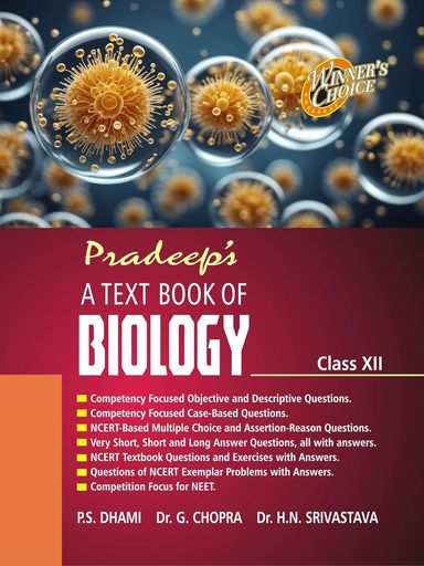 Buy Pradeep Text Book Of Biology For Class 12 : Cbse book : Ps Dhami,G ...