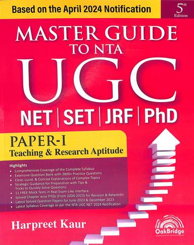 Buy Master Guide To Nta Ugc : Net Set Jrf Phd Paper 1 Teaching & Research Aptitude book ...