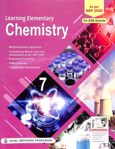 Buy Learning Elementary Chemistry Class 7 Nep : Icse book : R Goel,Vk ...